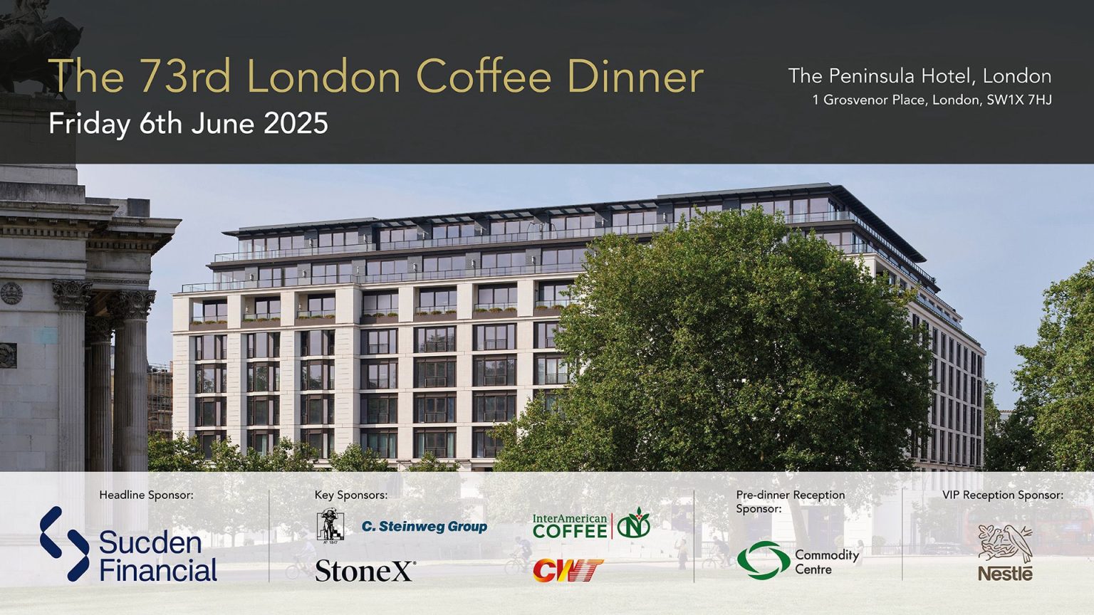 The 73rd London Coffee Dinner 2025 | British Coffee Association